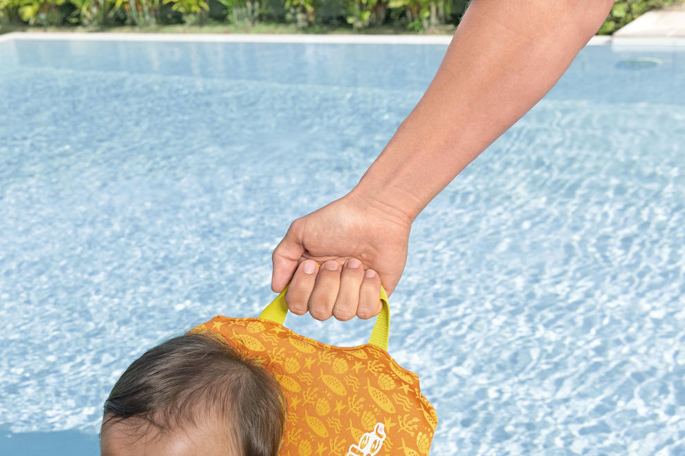 Puddle Jumper Infant Hydrospring Life Jacket and Vest, Orange Shark (6